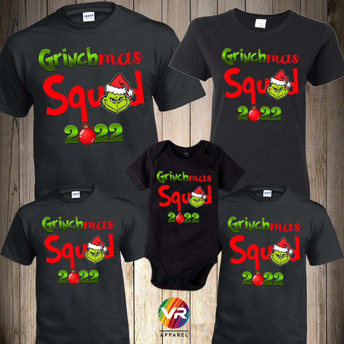 Christmas Family Shirts Santa Squad Christmas | X Graphics